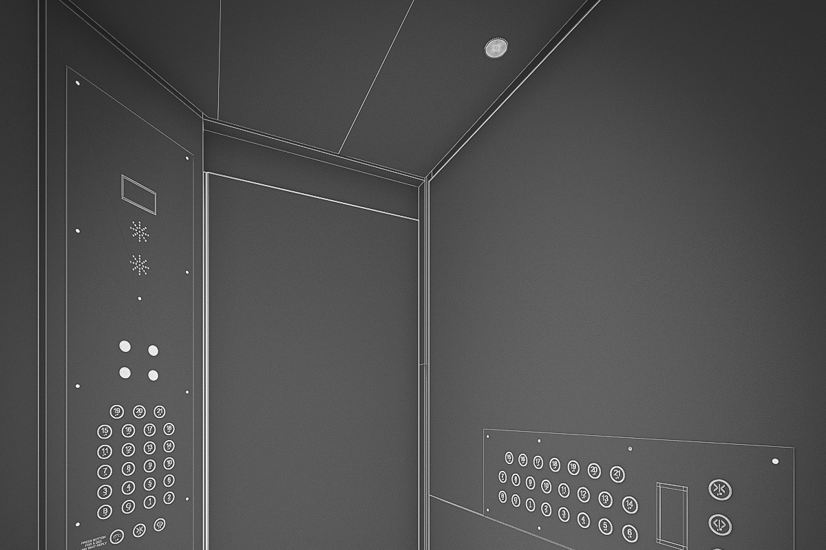 OTIS Elevators Collection Pack, an Architecture 3D Model by 3DNUTS