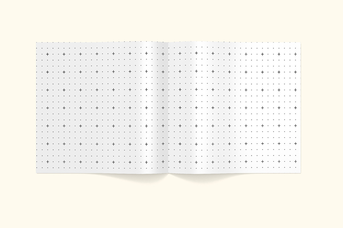 Open Square Brochure Mockup