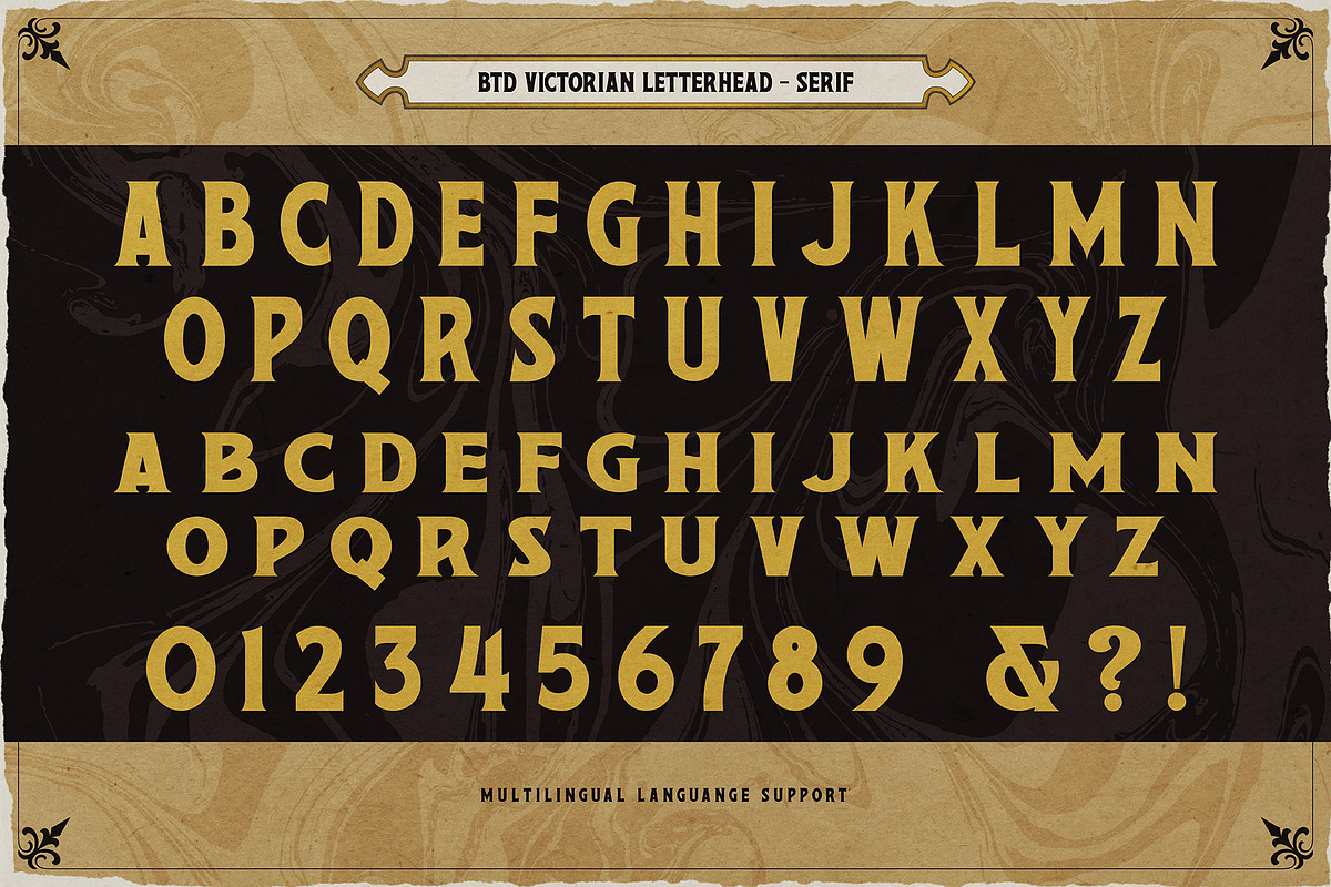 Victorian Letterhead