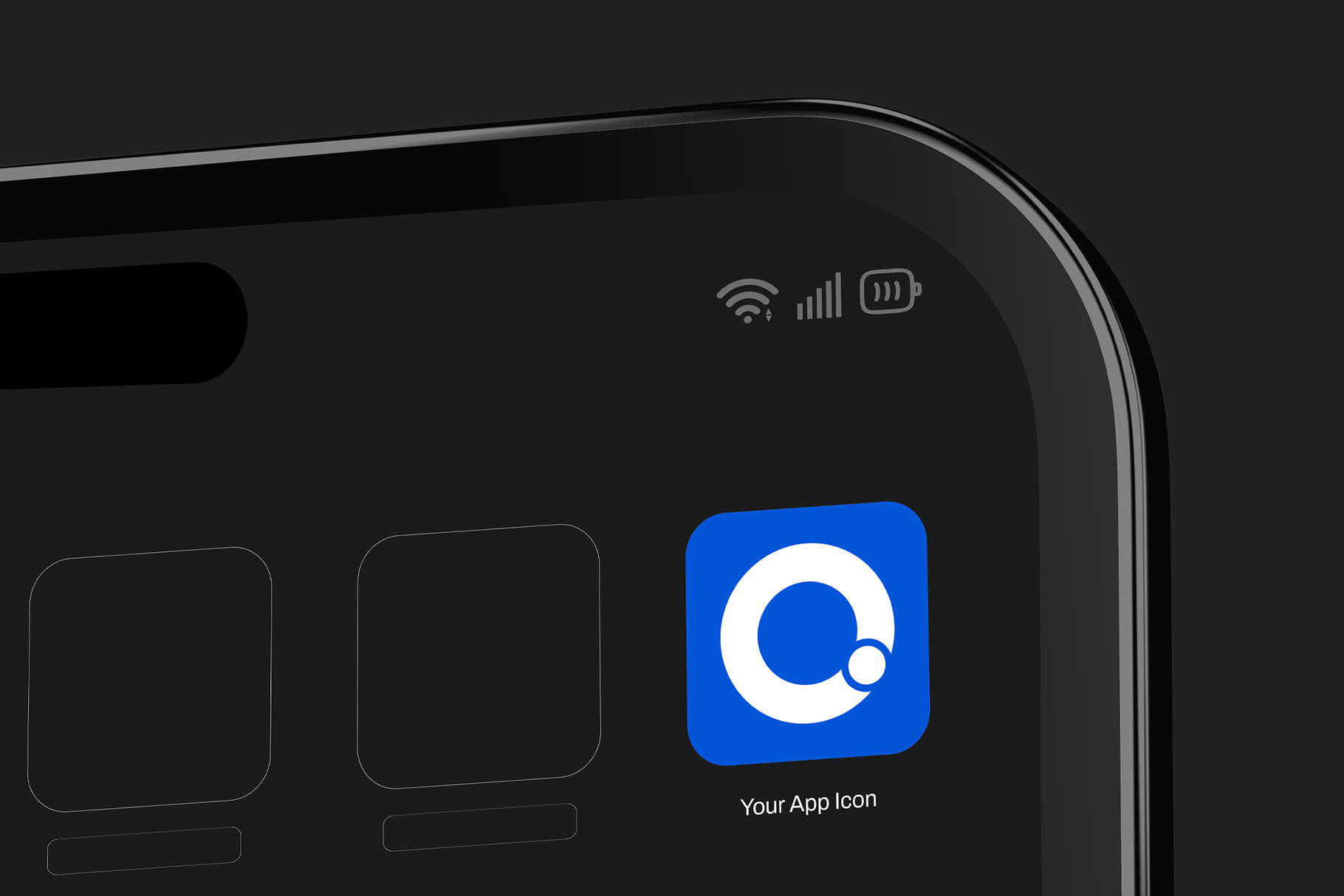 Flat UI App Icon Mockup