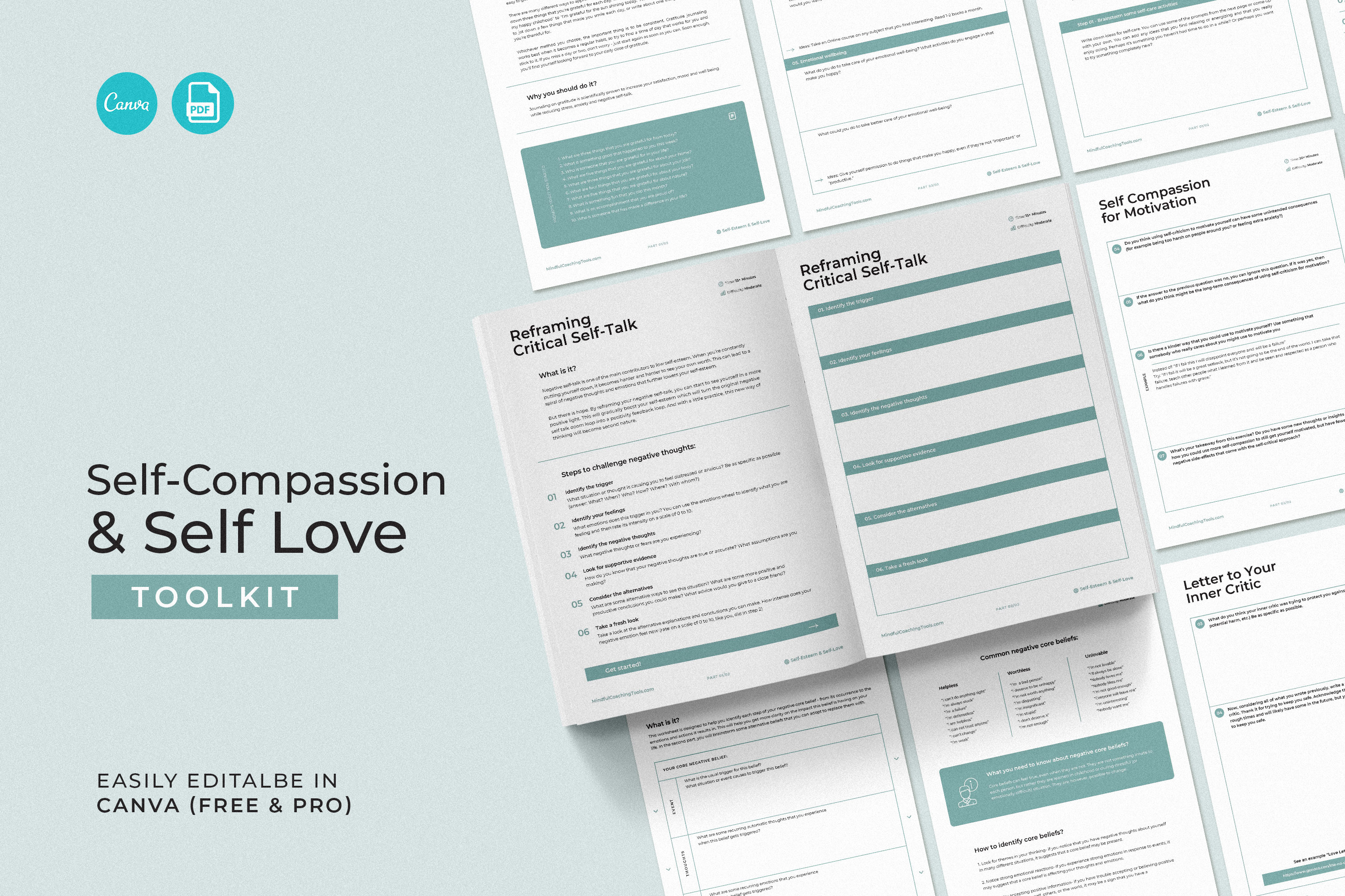 Self-Compassion & Self-Love Toolkit, a Templates & Theme by AndrewPixel