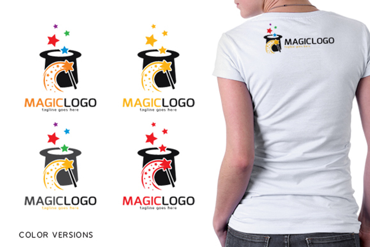 Magic Logo Template, a Branding & Logo Template by gunaonedesign