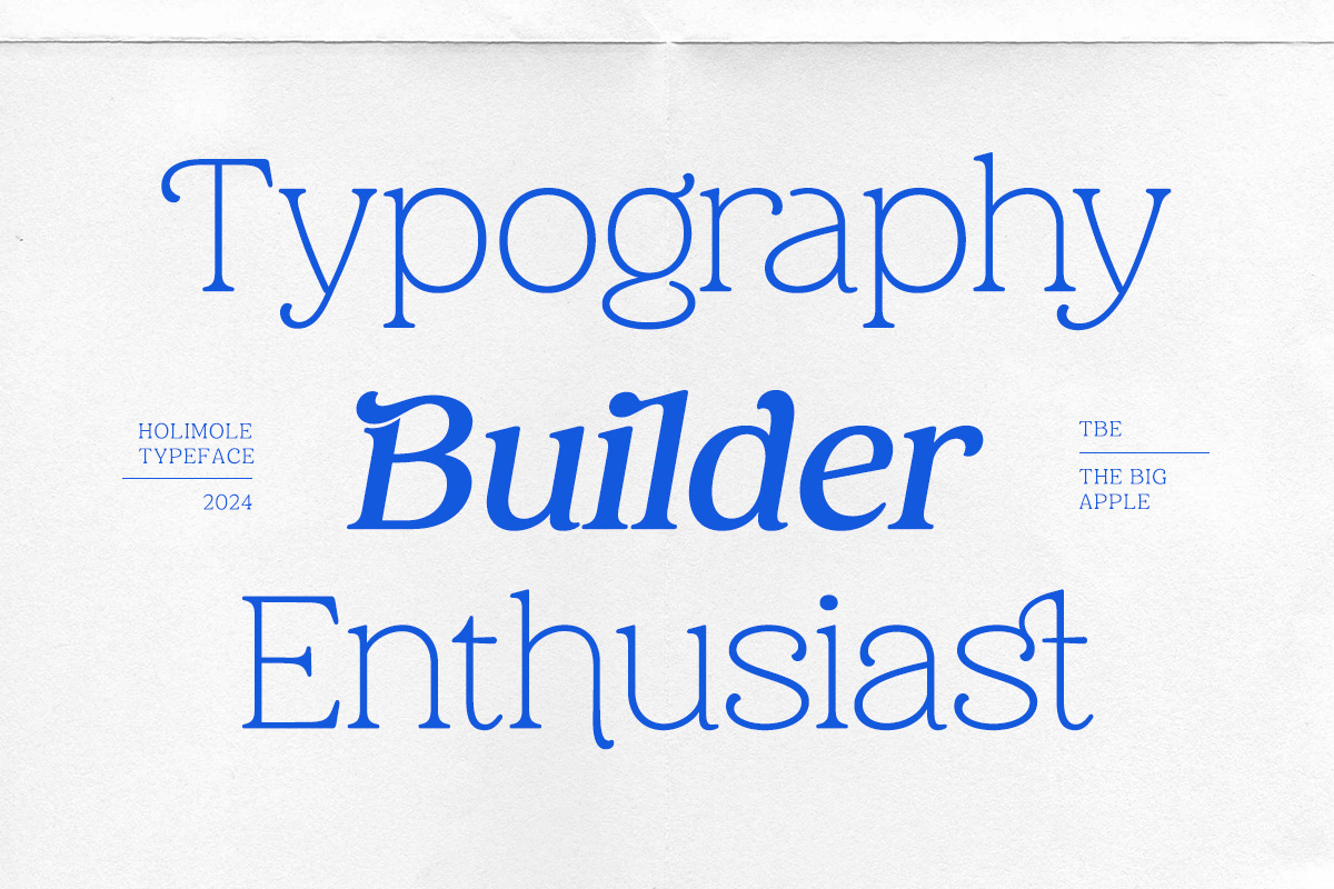 Holimole - Variable Font, a Serif Font by Attract Studio | Creative Market