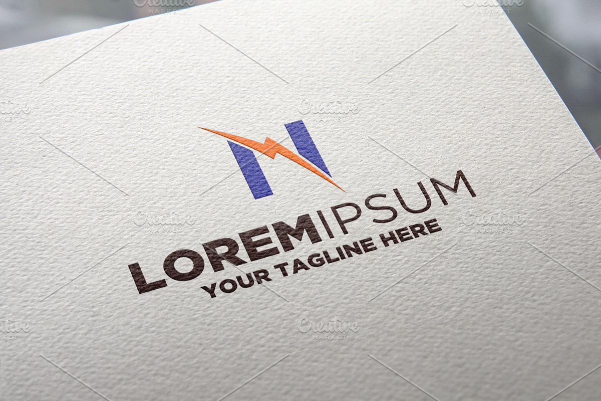 Letter N Energy Logo, a Branding & Logo Template by REDVY CREATIVE