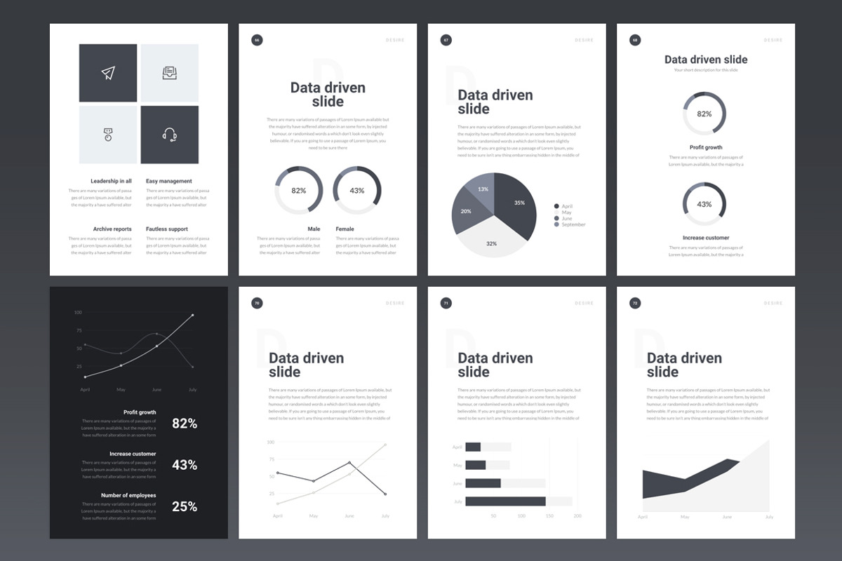 A4 | Desire PowerPoint Template, a Presentation Template by Vladislav ...