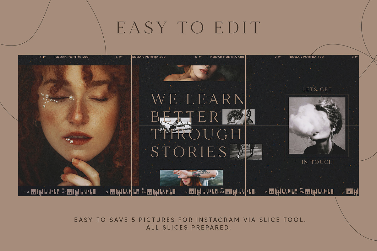 Instagram Carousel for Creators, a Social Media Template by Andrew ...