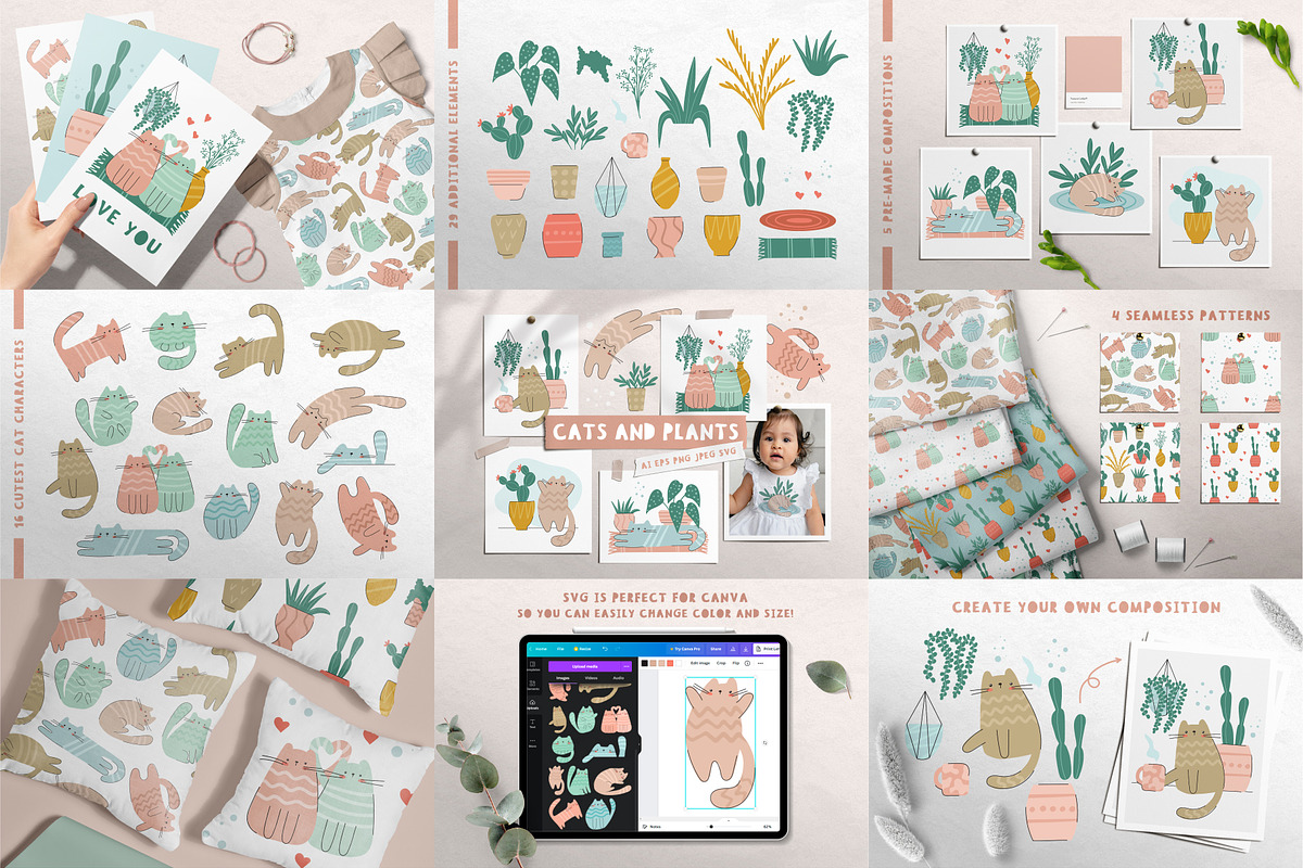 Cute Kids BUNDLE baby animals 80% OFF