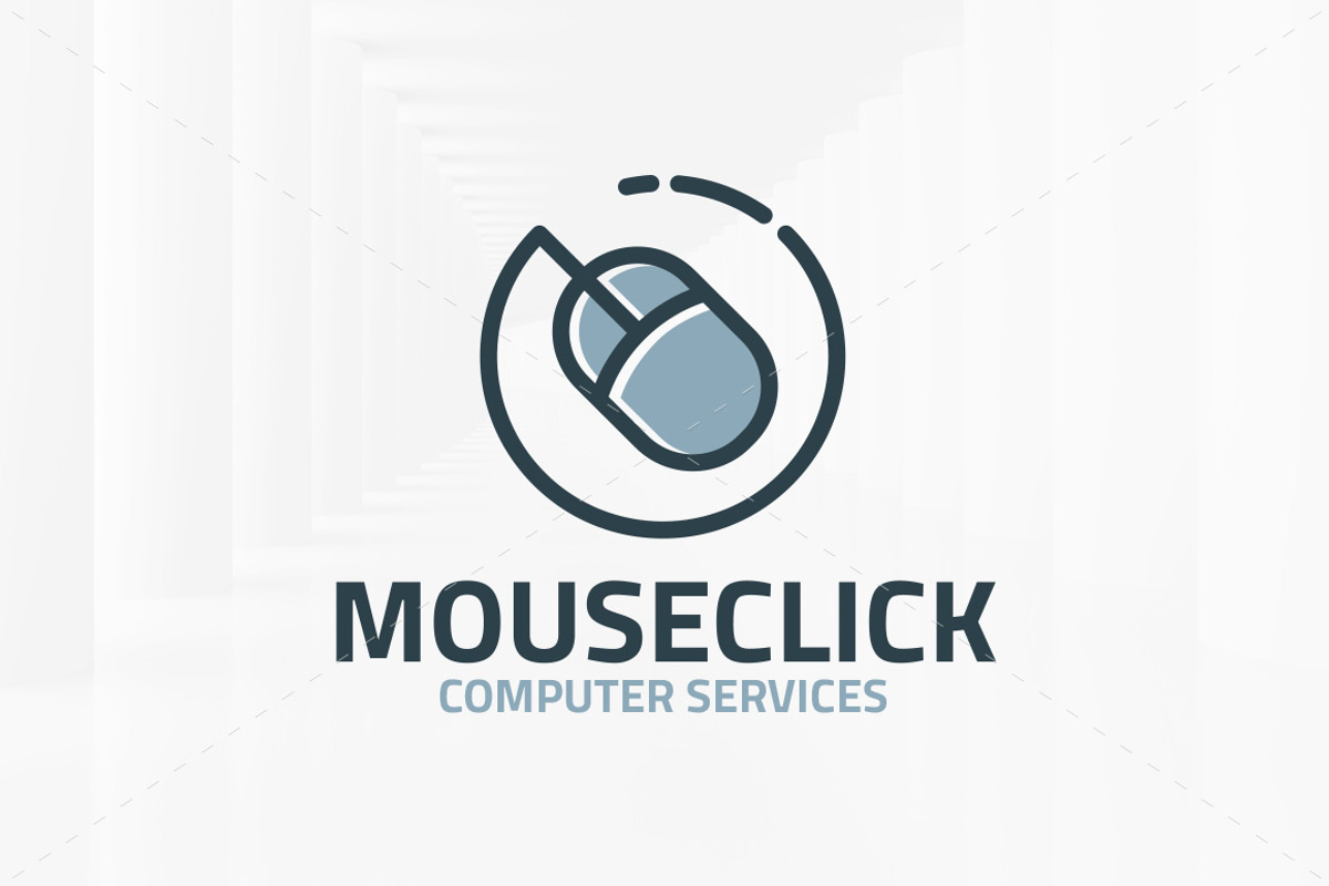 Mouse Click Logo Template, a Branding & Logo Template by LOGOMAGINE