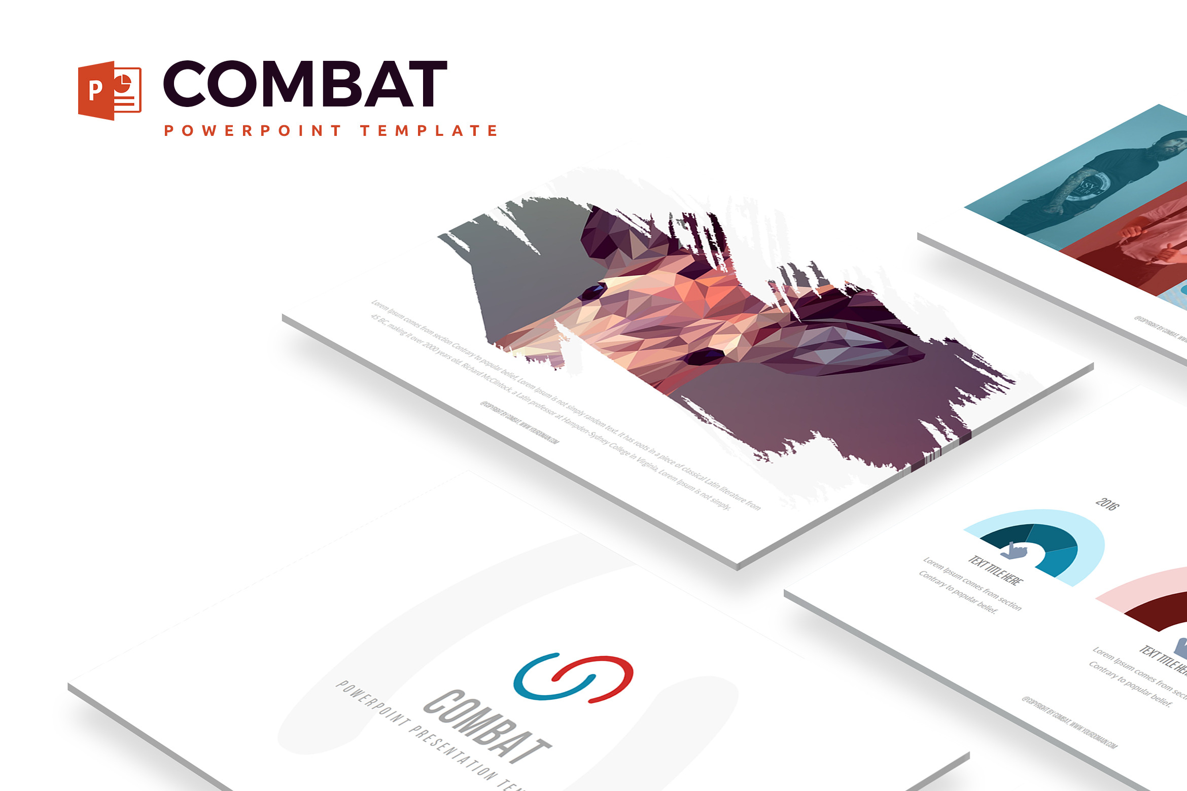 Combat - Powerpoint Template, a Presentation Template by inspirasign