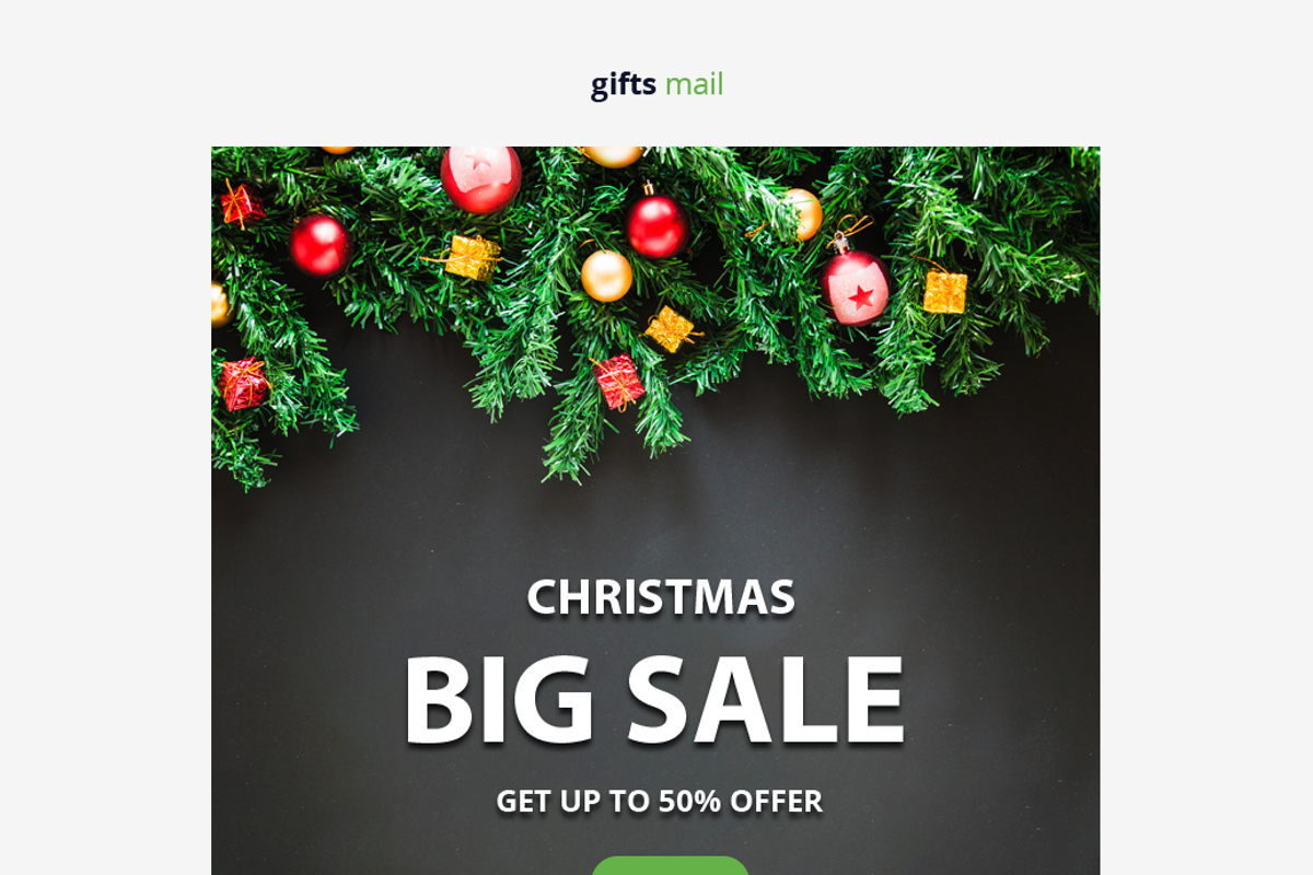 Gifts Email - 8 Christmas Templates, an Email Template by ...