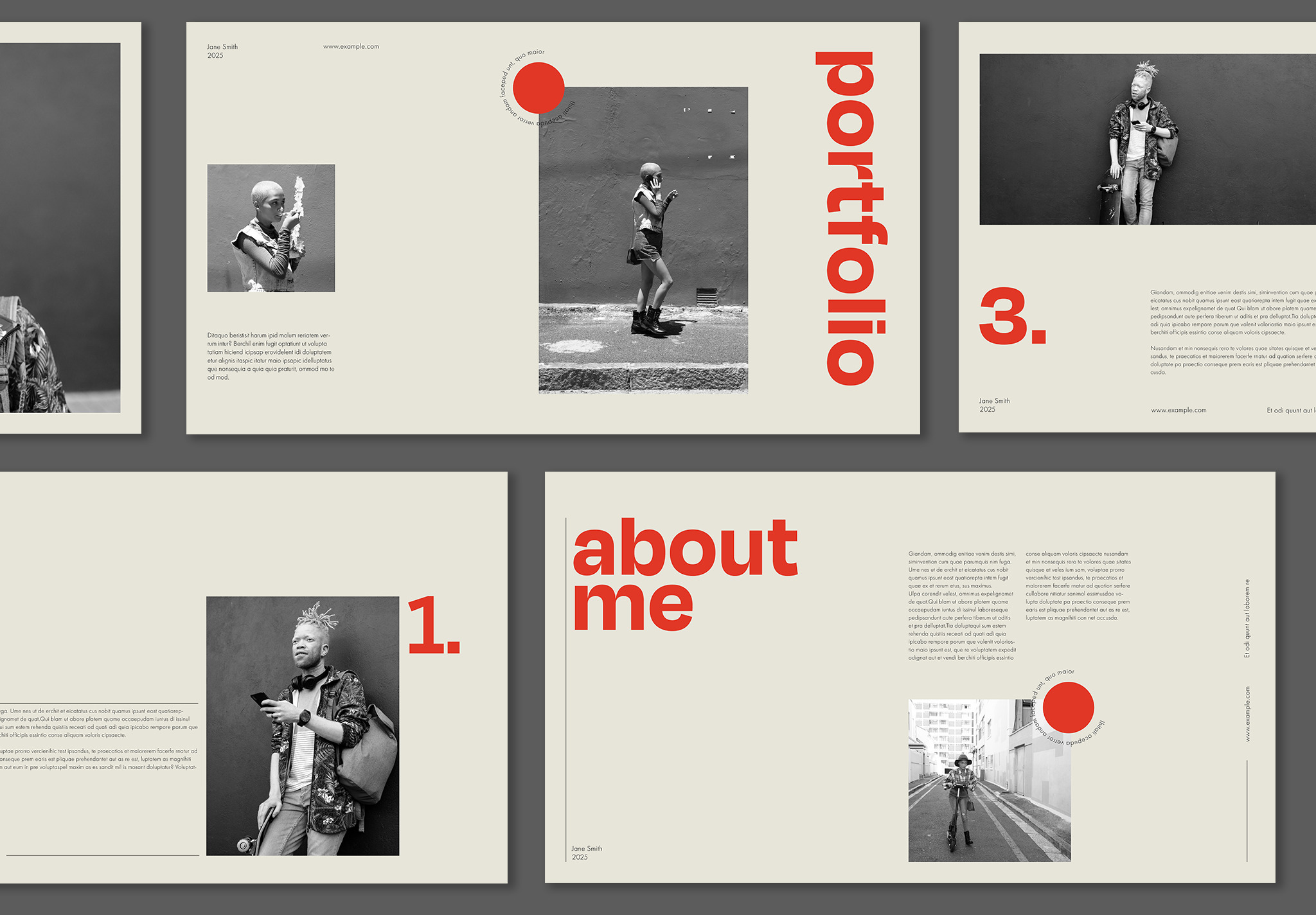 Minimal Portfolio Layout, a Templates & Theme by wavebreak | Creative ...