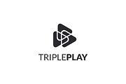 Triple Play Logo, a Branding & Logo Template by yopie