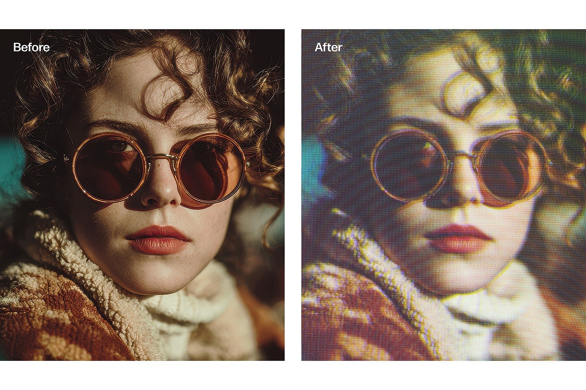 Vintage VHS Tape Photo Effect, a Layer Style Add-On by DesignerCandies