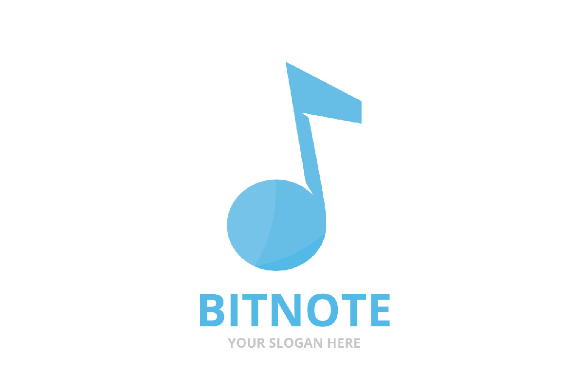 Vector note logo combination., a Branding & Logo Template by GraphiShop