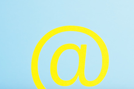 Email sign featuring email, at, and sign, an Abstract Photo by ...