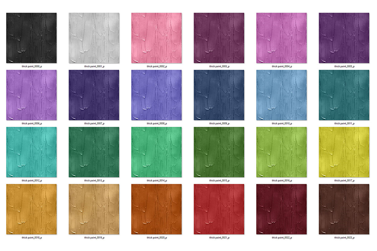 Thick Paint Texture, a Texture Graphic by Digital Curio