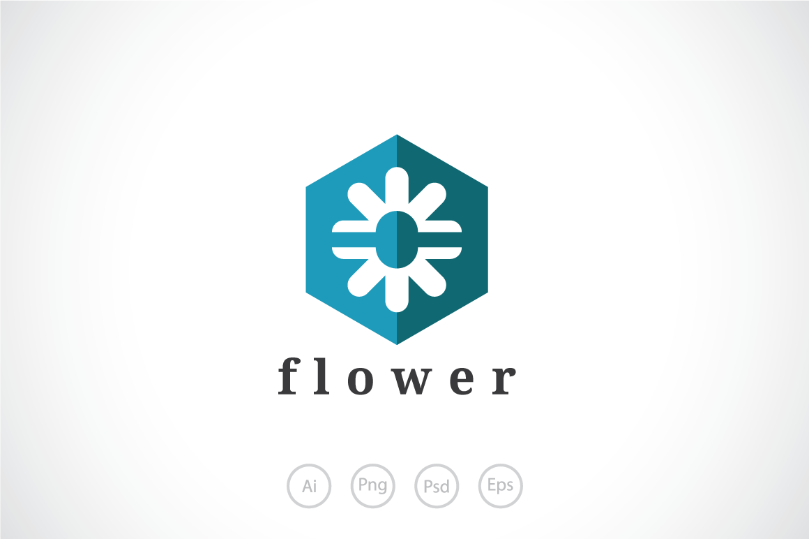Ice FLower Logo Template, a Branding & Logo Template by Heavtryq Design