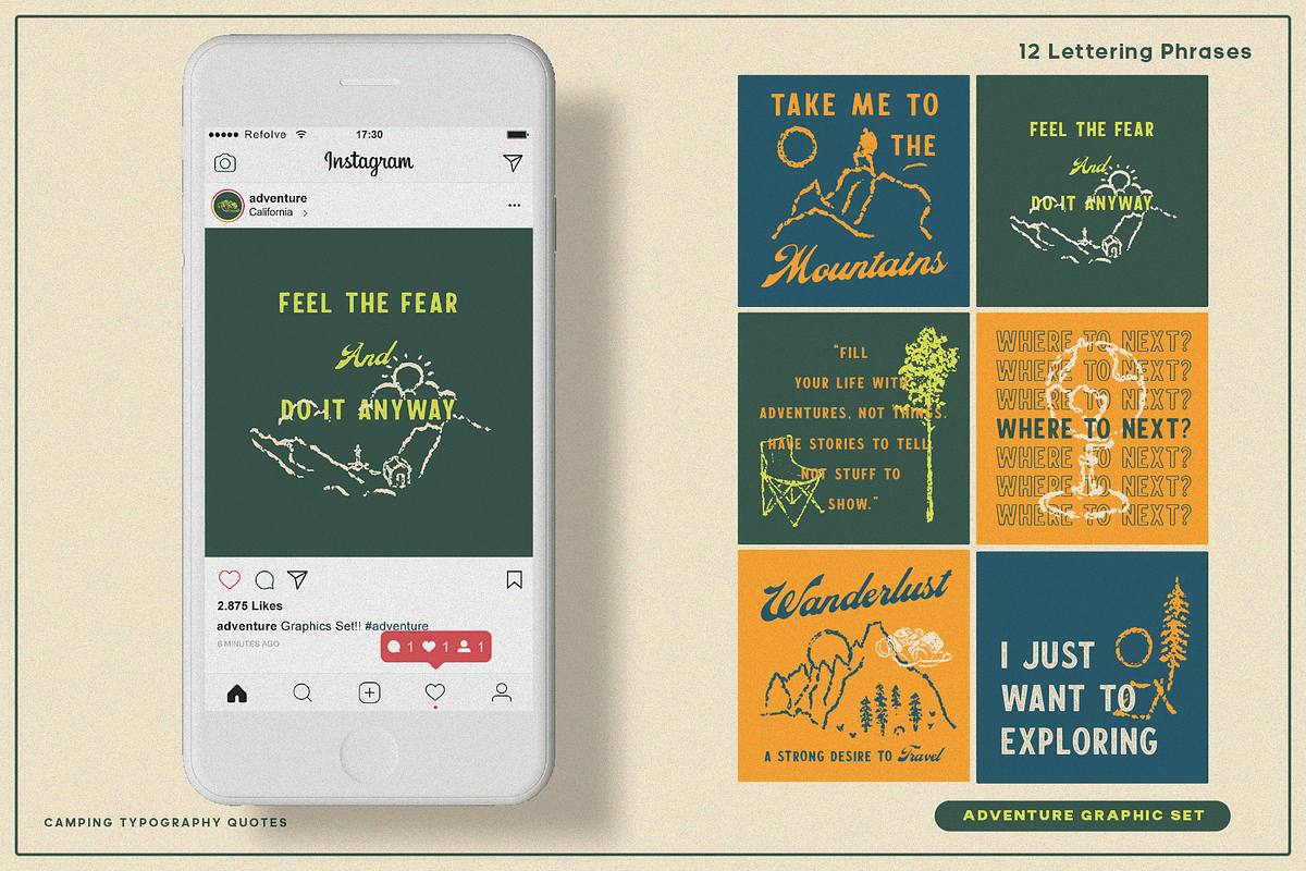 Adventure Graphic Set, a Graphic by Refolve Design