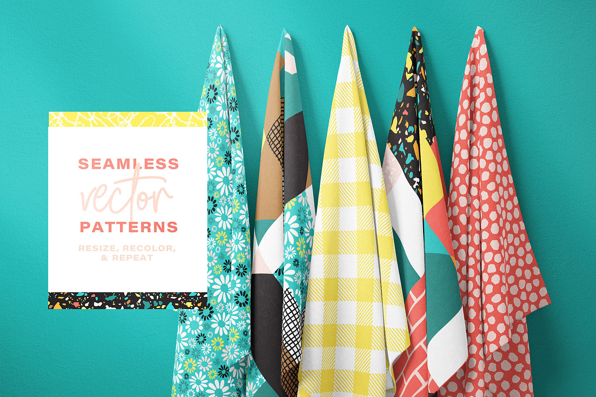 Pattern Blocks - Modern Geometrics, a Pattern Graphic by Anugraha Design