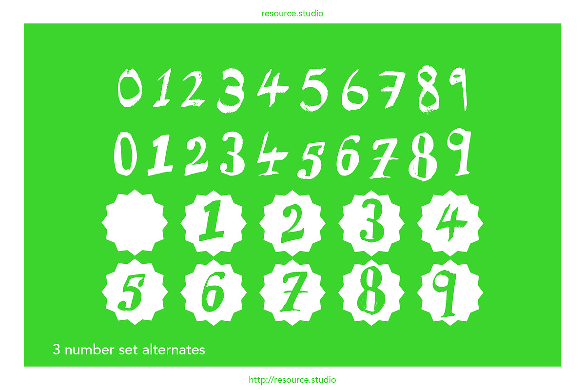 The Greengrocer's Apostrophe, a Font by resource.studio