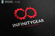 Infinity Gear Logo, a Branding & Logo Template by ft.studio