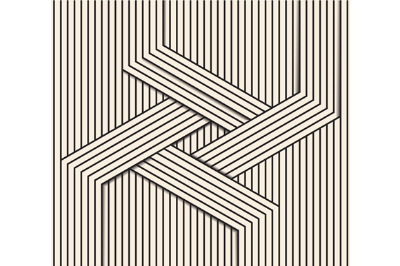 Visual illusion/line art | Decorative Illustrations ~ Creative Market