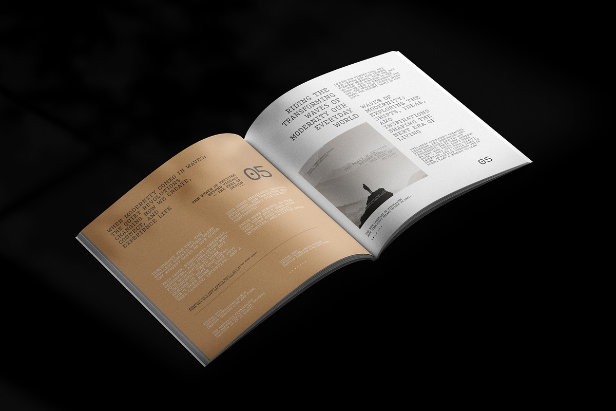 EMBER / Square Magazine Mockup, a Books & Magazine Mockup by Toasin Studio