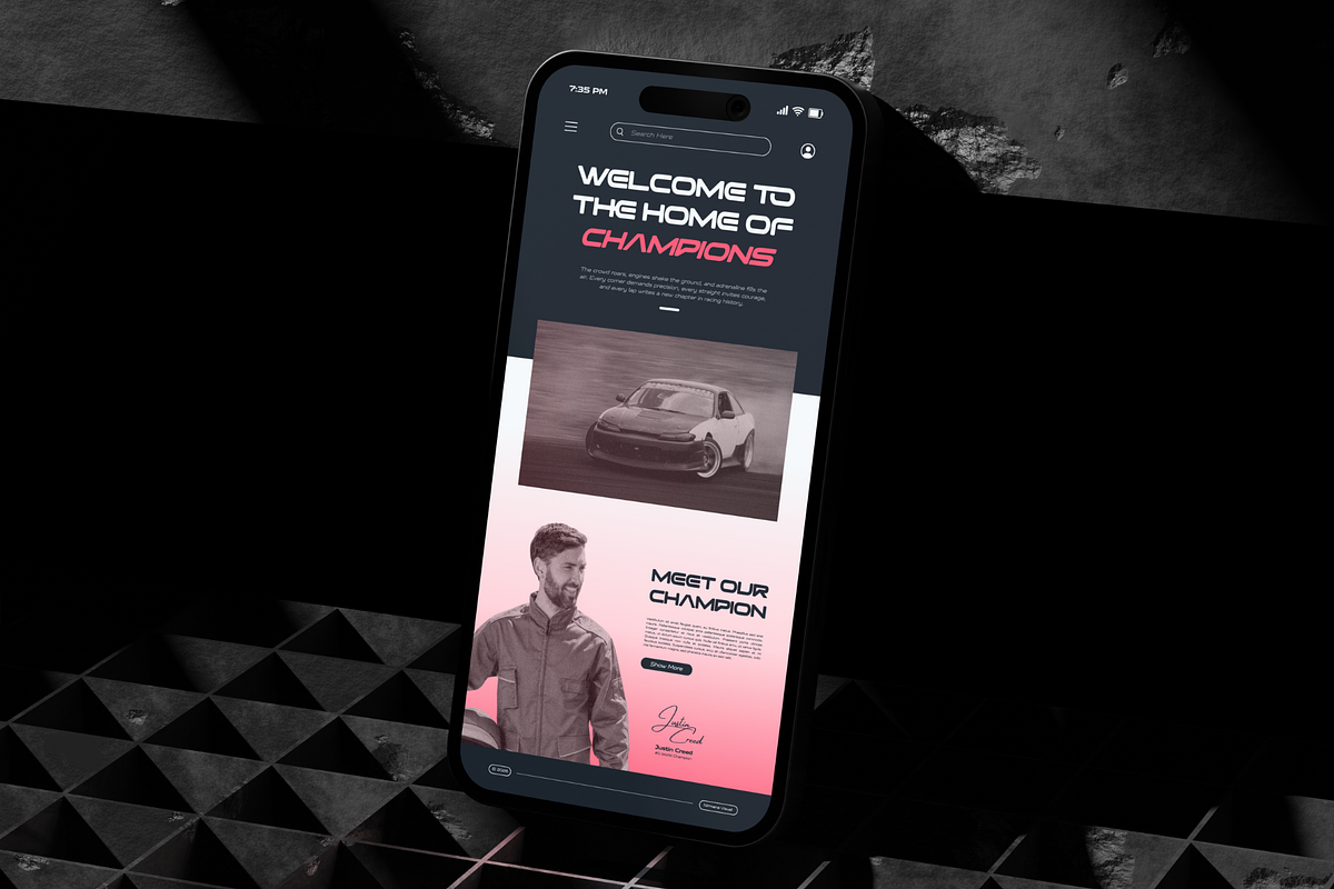 Meicre Sports - Racing Logo Font, a Sans Serif Font by Nirmana Visual