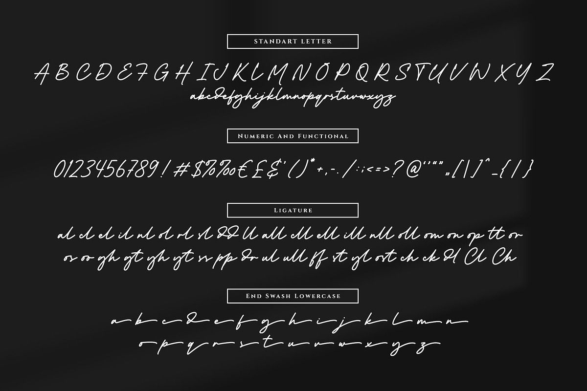 Hendrigo Bold Signature Font, a Handwritten Font by RantautypeStudio