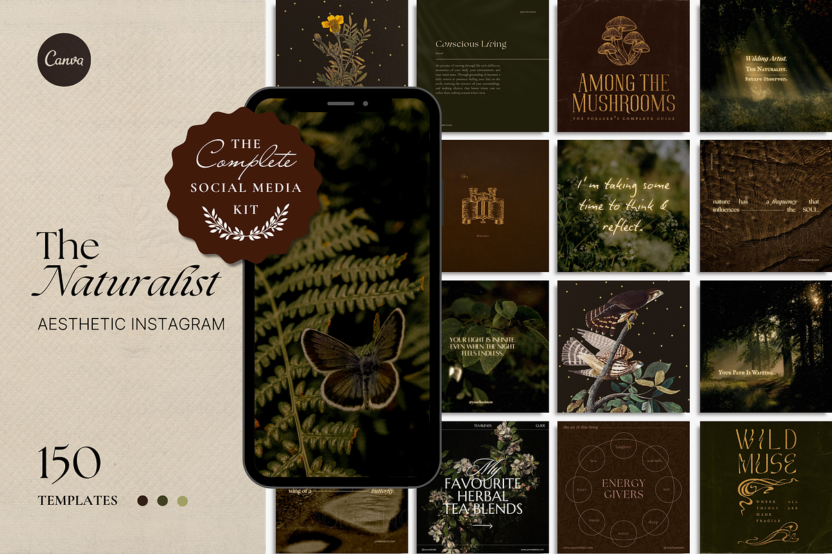 The Naturalist Social Media Bundle