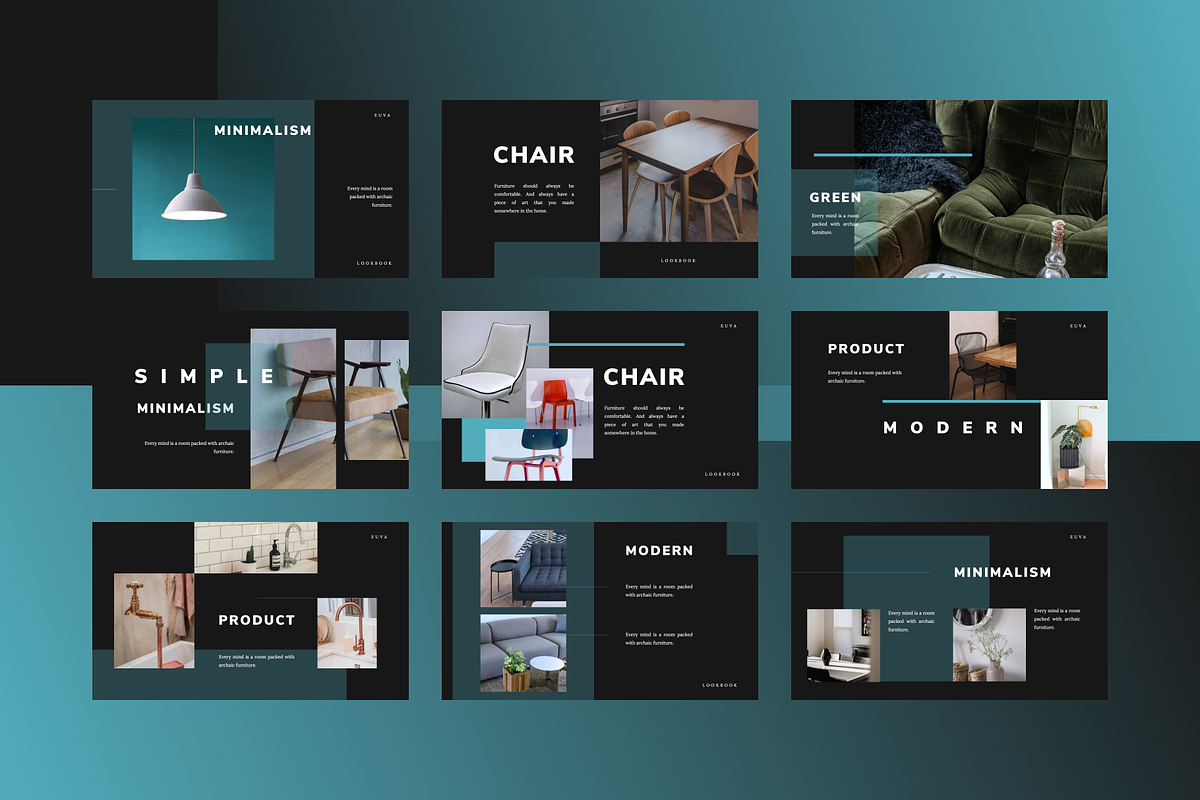 Euva Creative PowerPoint Template, a Presentation Template by uiplus