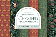 Christmas Patterns, a Pattern Graphic by DesignerCandies