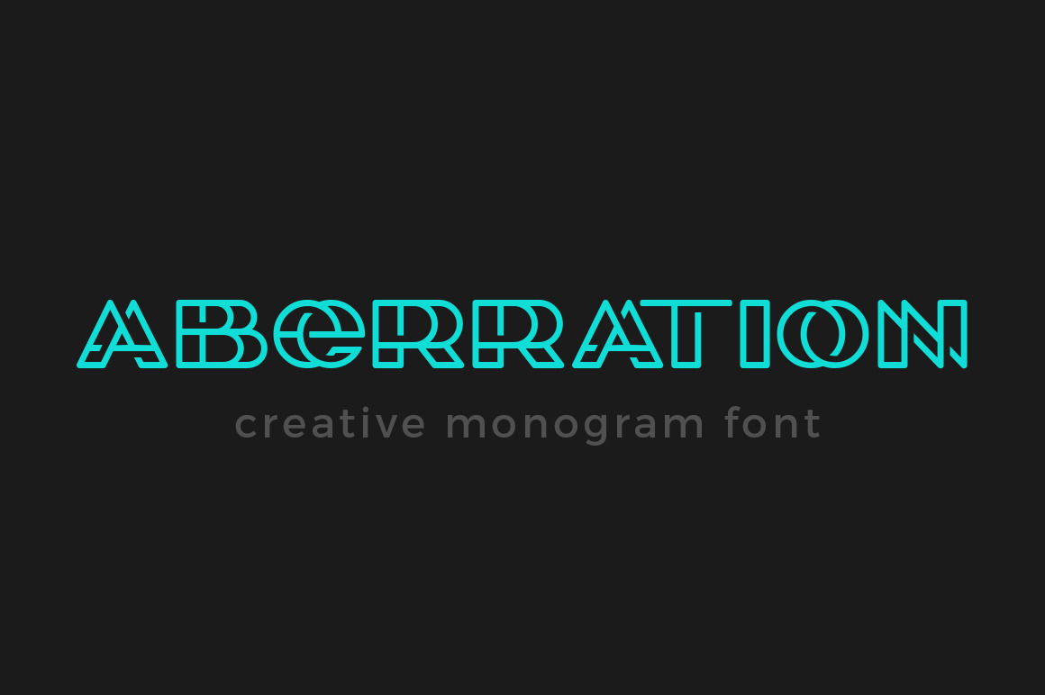 Aberration font, a Handwritten Font by Sentavio