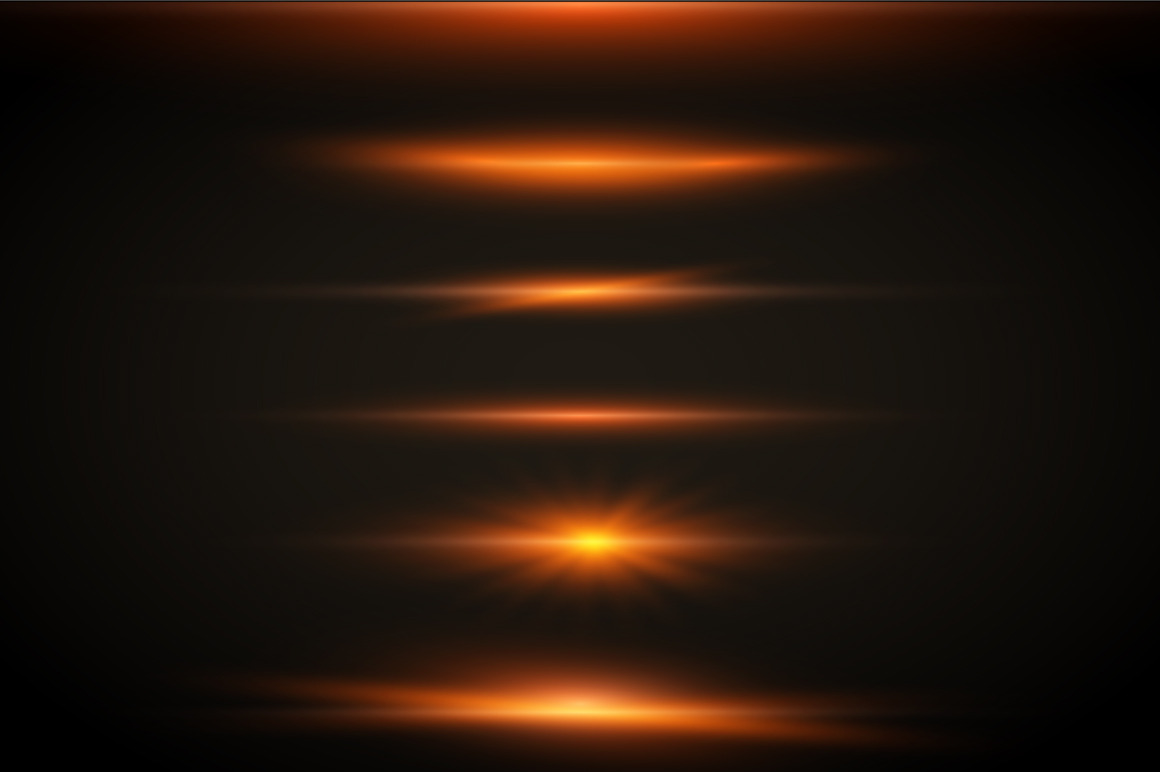 Vector Lens Flare Ray Effect, a Templates & Theme by RaZZeRs