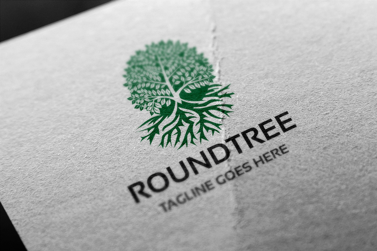 Tree Round Logo, a Branding & Logo Template by Design_Planet | Creative ...