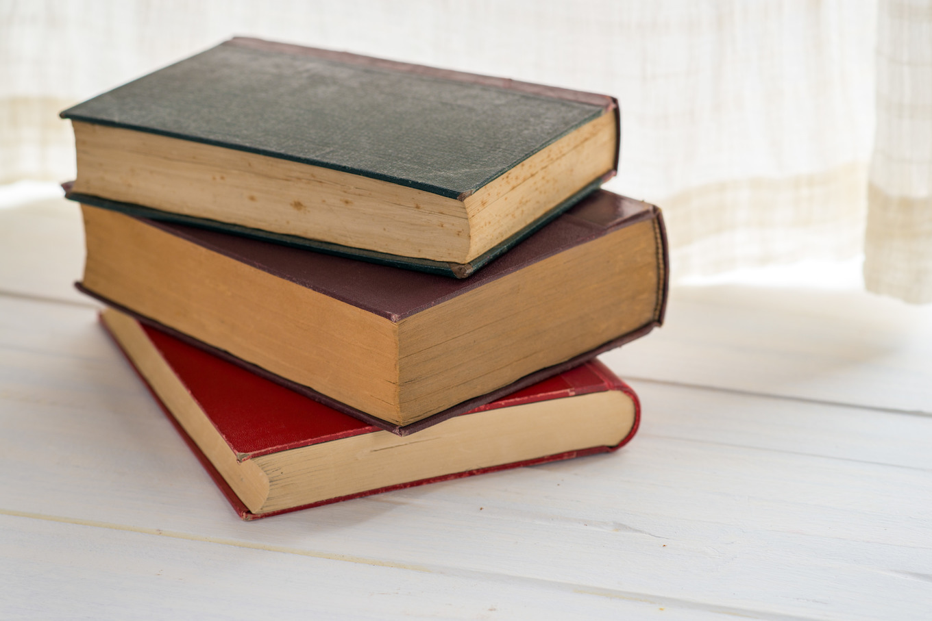 three books, a School & Education Photo by villorejo