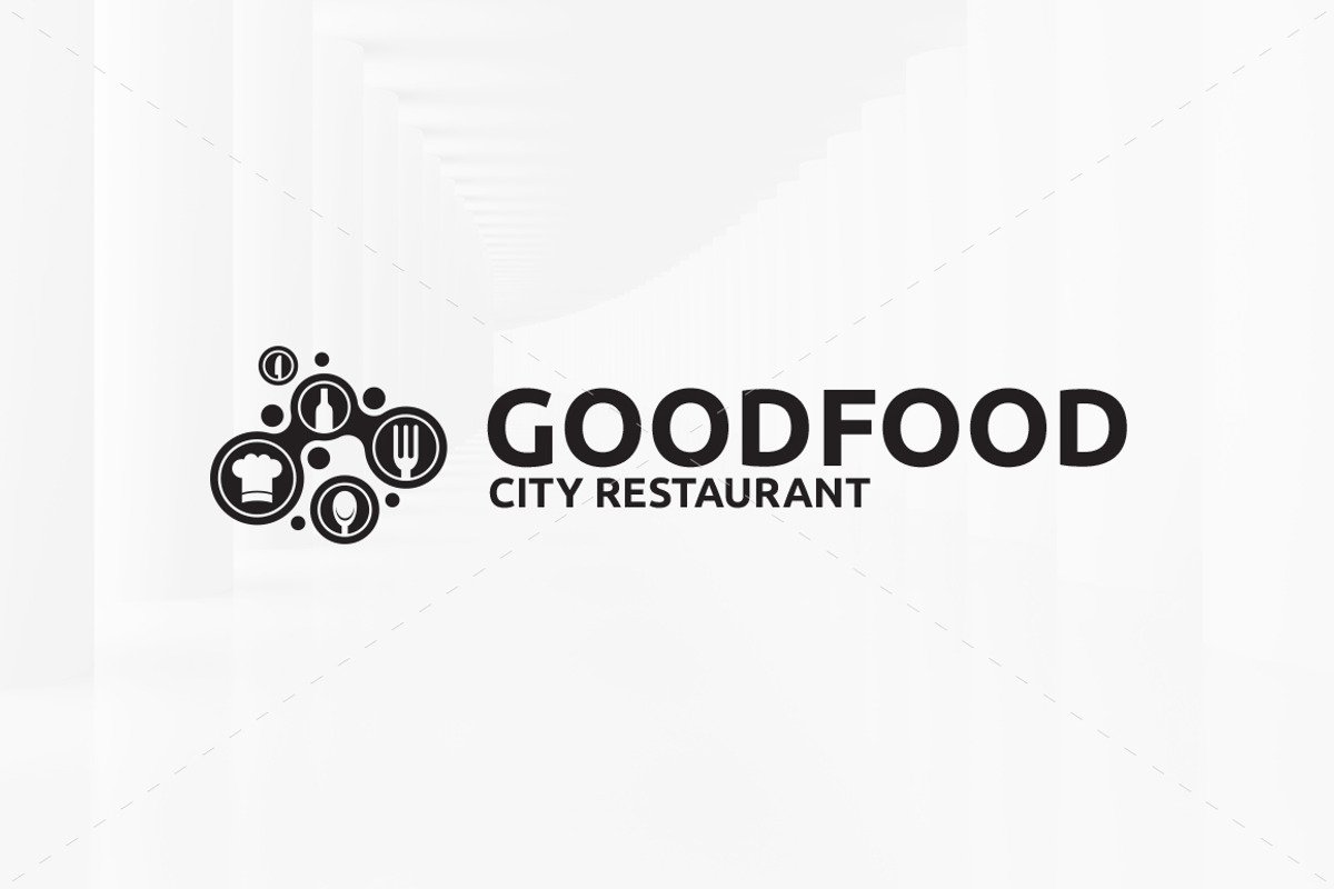 Good Food Logo Template, a Branding & Logo Template by LOGOMAGINE