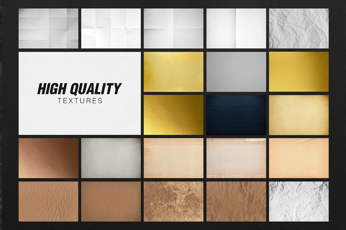 The Paper Collection, a Texture Graphic by Graphicdome