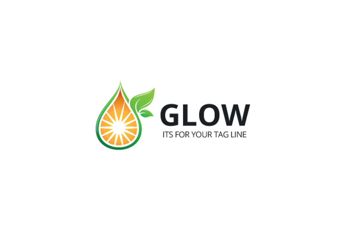 Glow Logo Template, a Branding & Logo Template by The Branding Fusion