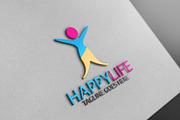 Happy Life Logo, a Branding & Logo Template by Josuf Media