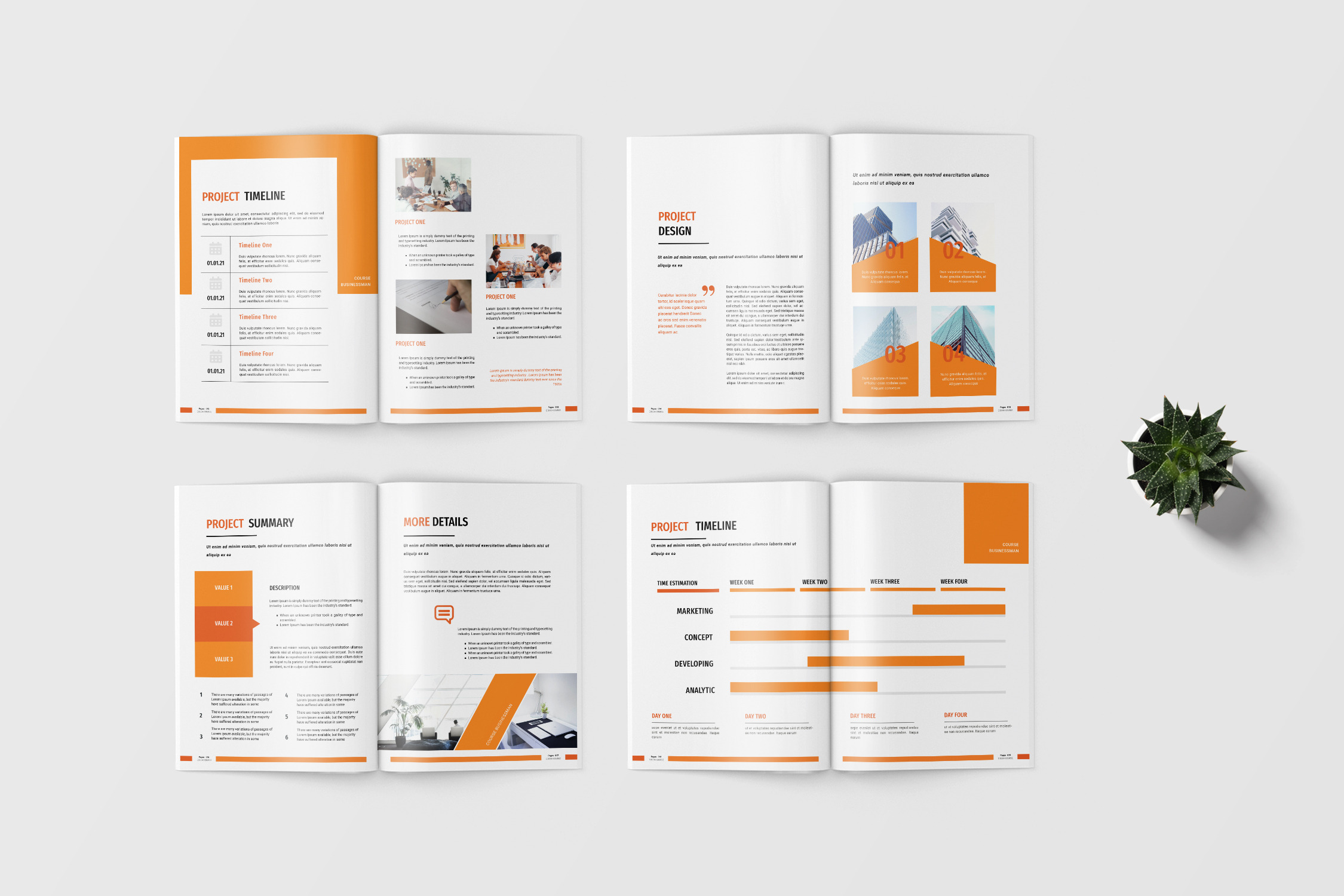 Zero - Workbook Template, a Stationery Template by TMint Play