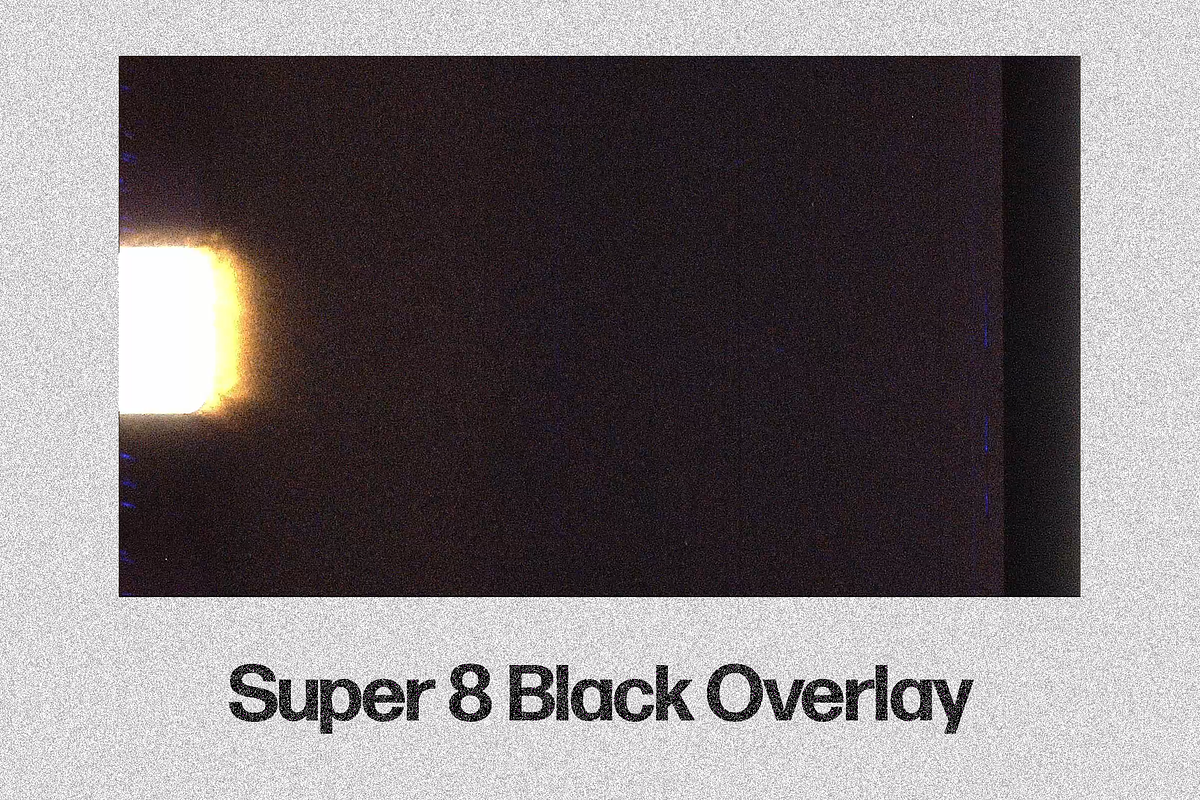 Super 8 & 16mm Film Overlay Pack | mp4
