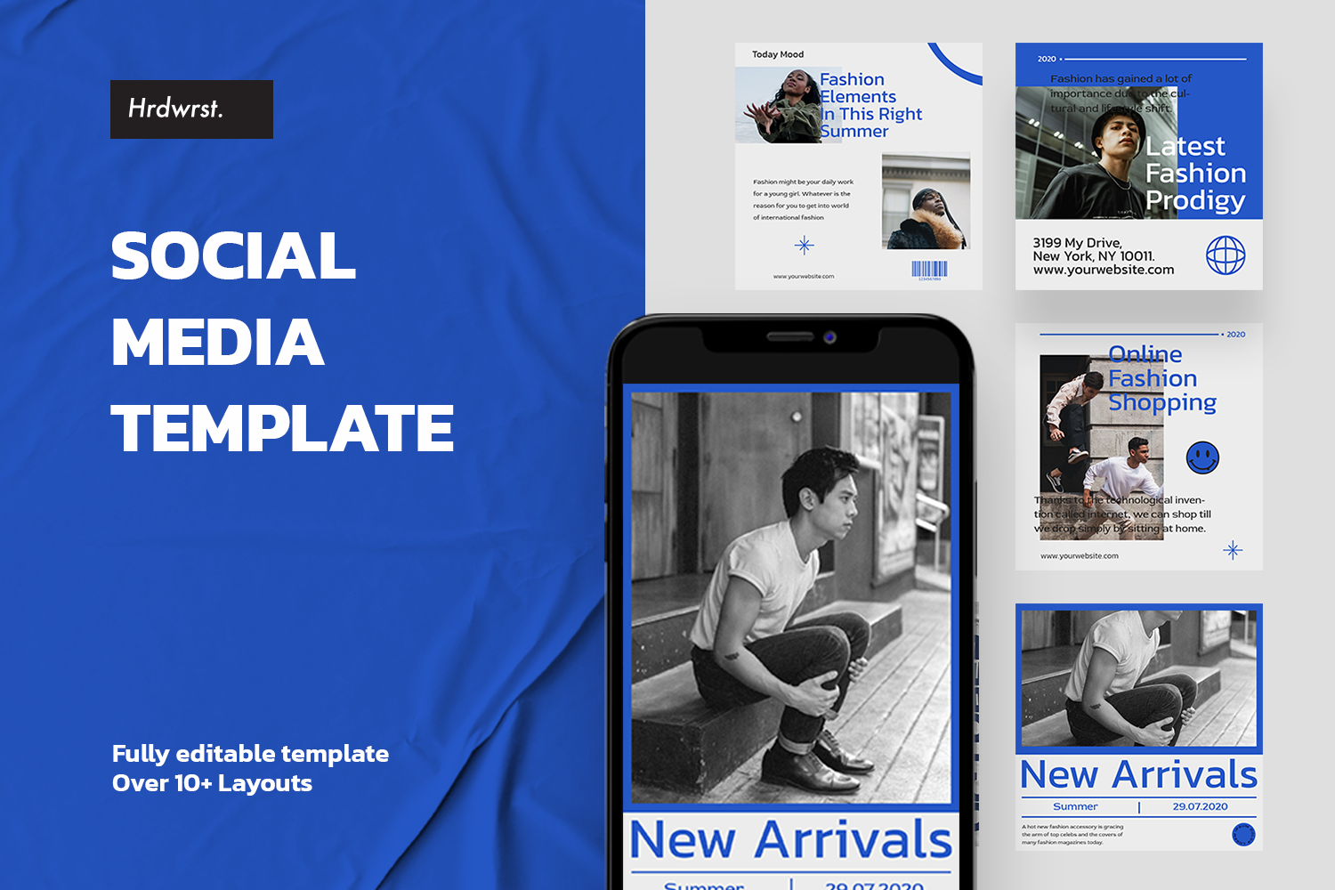 Social Media Template, a Social Media Template by Haws.std