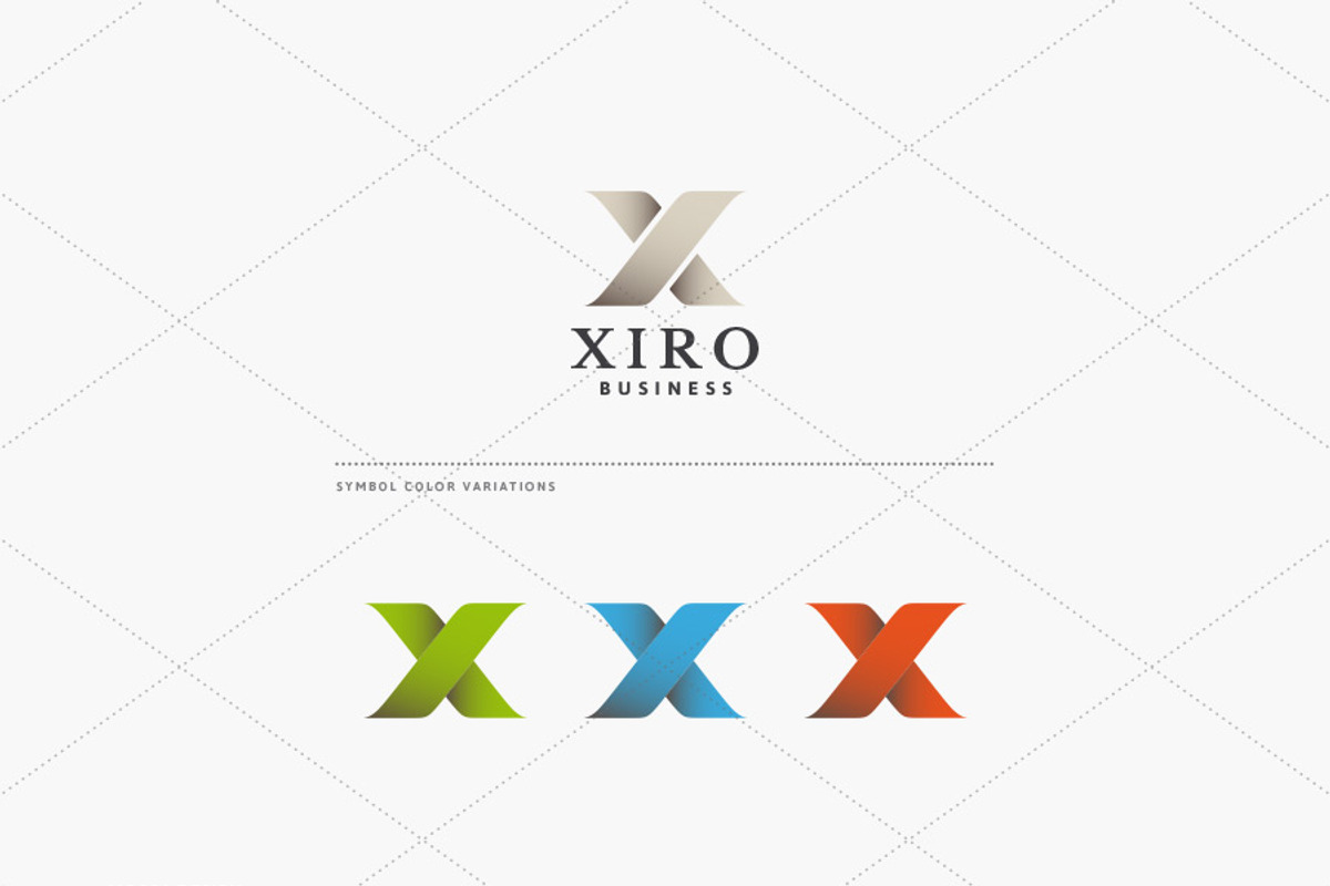 Xiro Logo, a Branding & Logo Template by Mocca Design