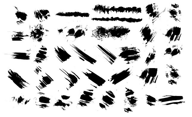 Smudge Vector Pack, an Illustration by Go Media's Arsenal