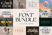 Chic & Creative Font Bundle Volume 2, a Font by SilverStag Type Foundry