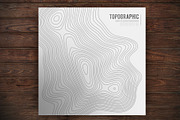 Topographic map vector EPS 10., a Texture Graphic by RDShop