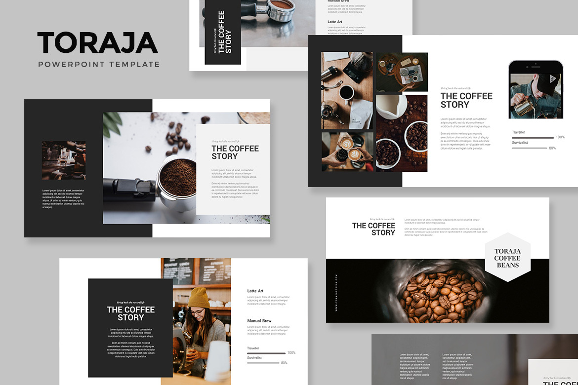 Toraja Powerpoint Template, a Presentation Template by eunavia