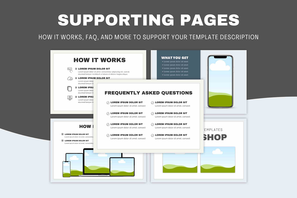 Notion Listing Mockup Canva Template, a Product Mockup by Designs by ...