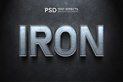 IRON Text Effect Style, a Layer Style Add-On by S_design